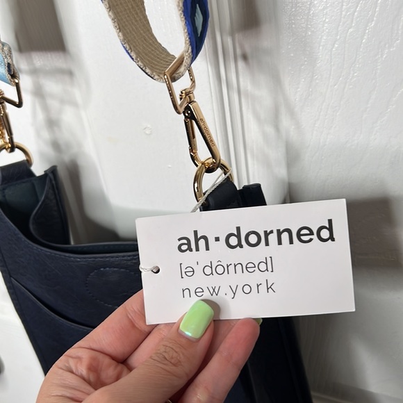 Ahdorned | Bags | Ahdorned Mini Vegan Leather Messenger With Strap ...